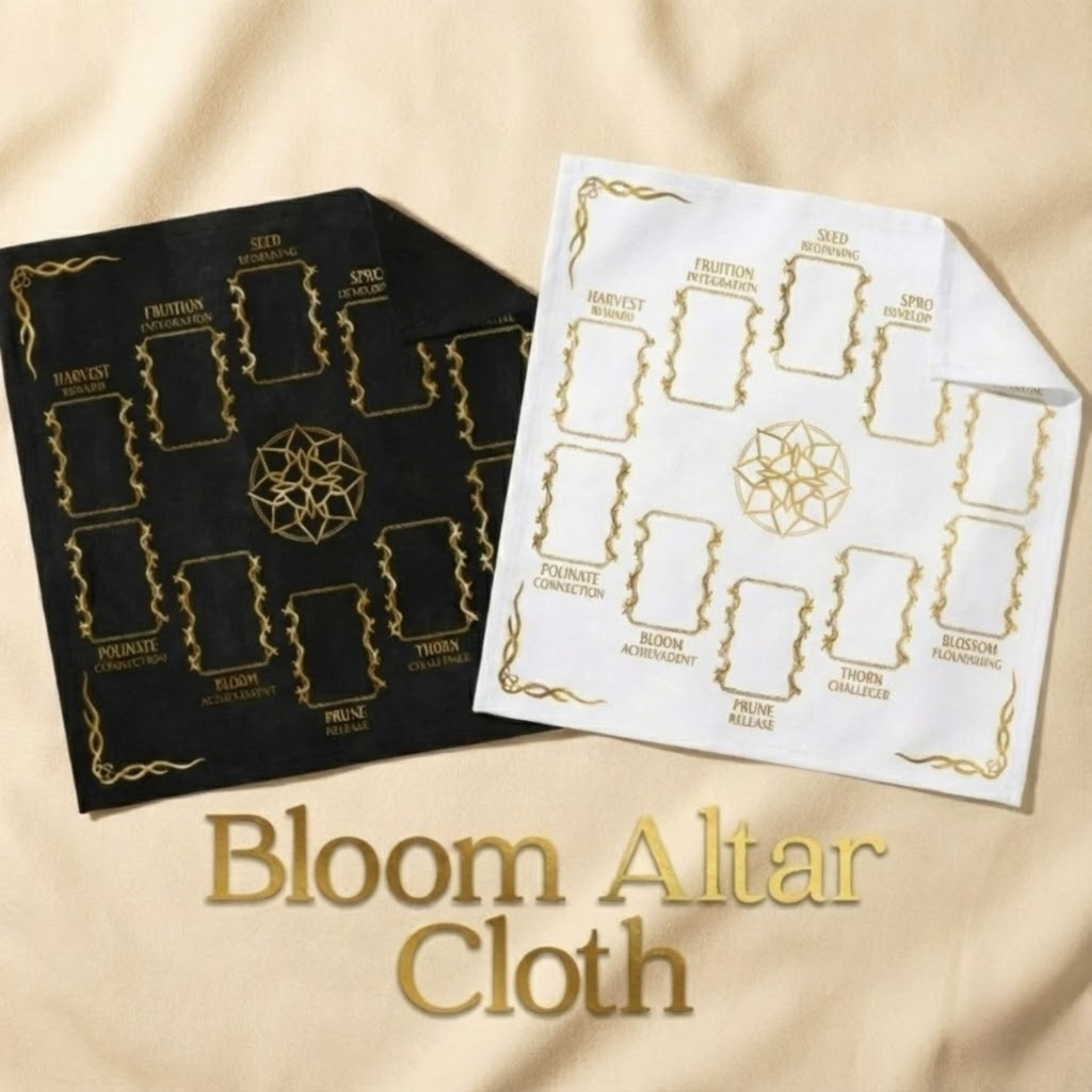Bloom Altar Cloth – Earth Moon Magick
